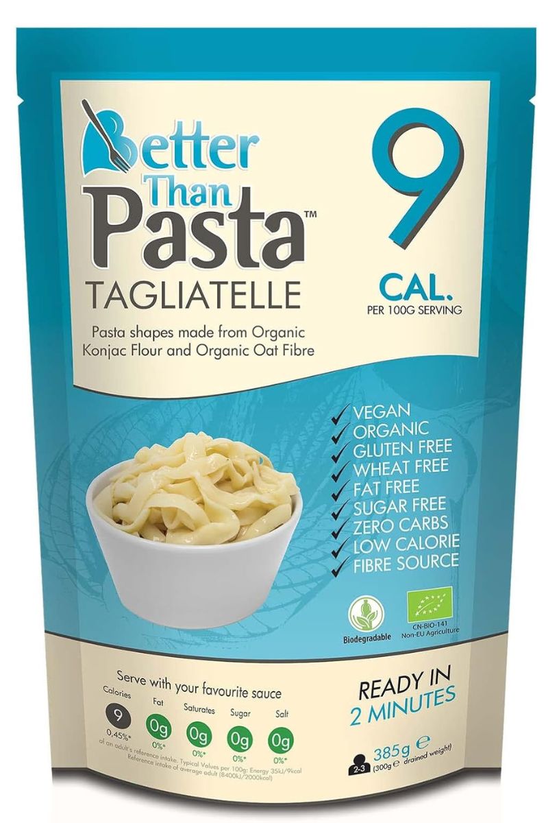 BETTER THAN Organic Konjac - Tagliatelle (385g) – FODMarket Ltd