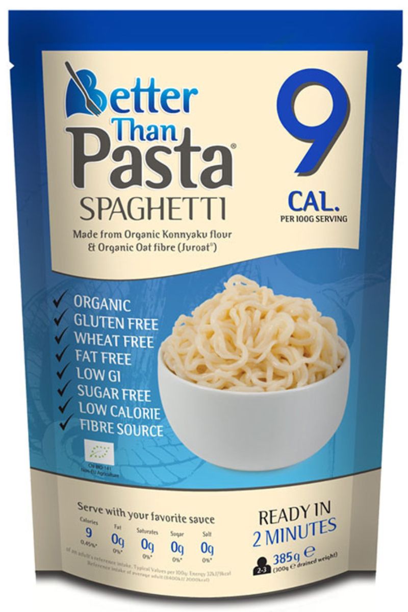 BETTER THAN Organic Konjac - Spaghetti (385g) – FODMarket Ltd