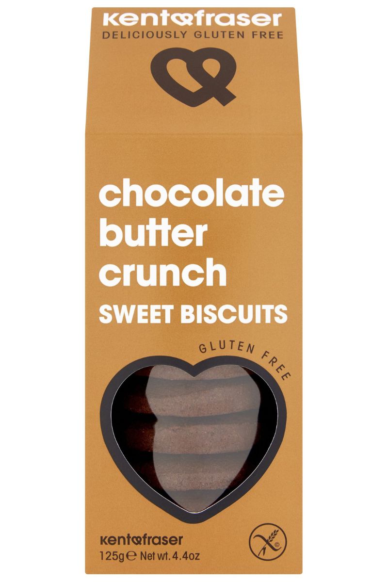 KENT & FRASER Chocolate Butter Crunch Biscuits (125g) – FODMarket Ltd