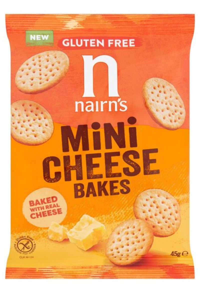 NAIRNS Mini Bakes - Gluten Free Cheese (45g) – FODMarket Ltd