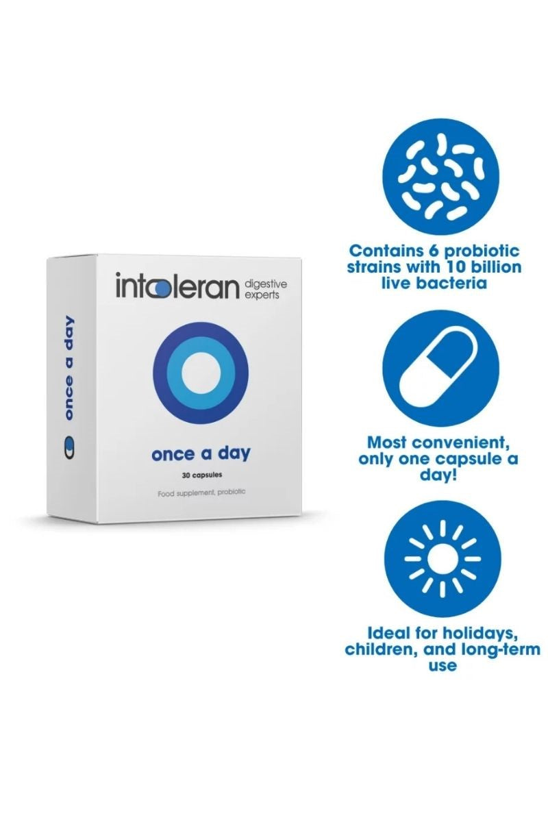 INTOLERAN Once a Day (30 capsules) – FODMarket Ltd