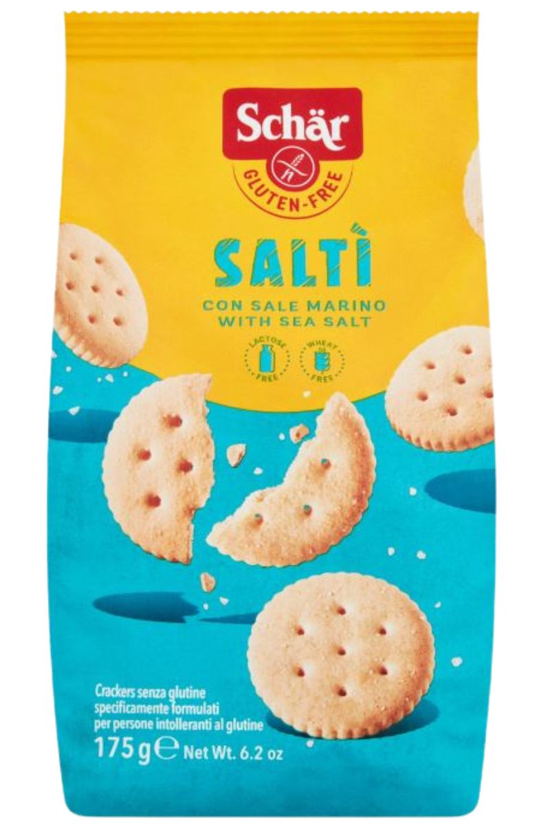 SCHAR Gluten Free Saltì Crackers (175g) – FODMarket Ltd