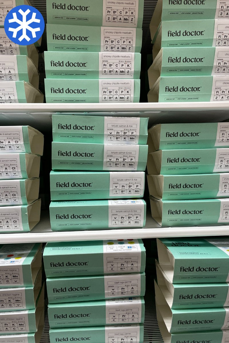 FIELD DOCTOR Frozen Ready Meals (pack of 8) – FODMarket Ltd