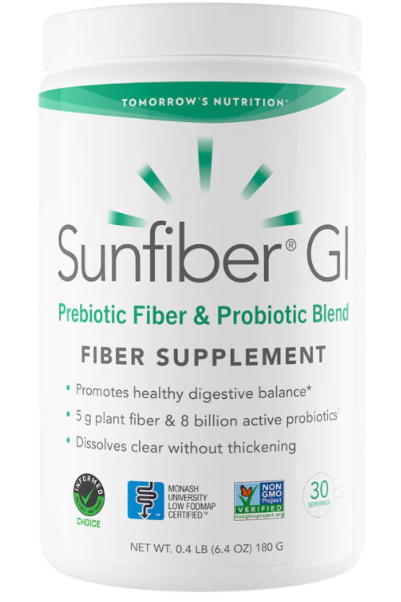 TOMORROW'S NUTRITION SunFiber® GI Probiotic Blend [TUB] (30 Day Kit ...