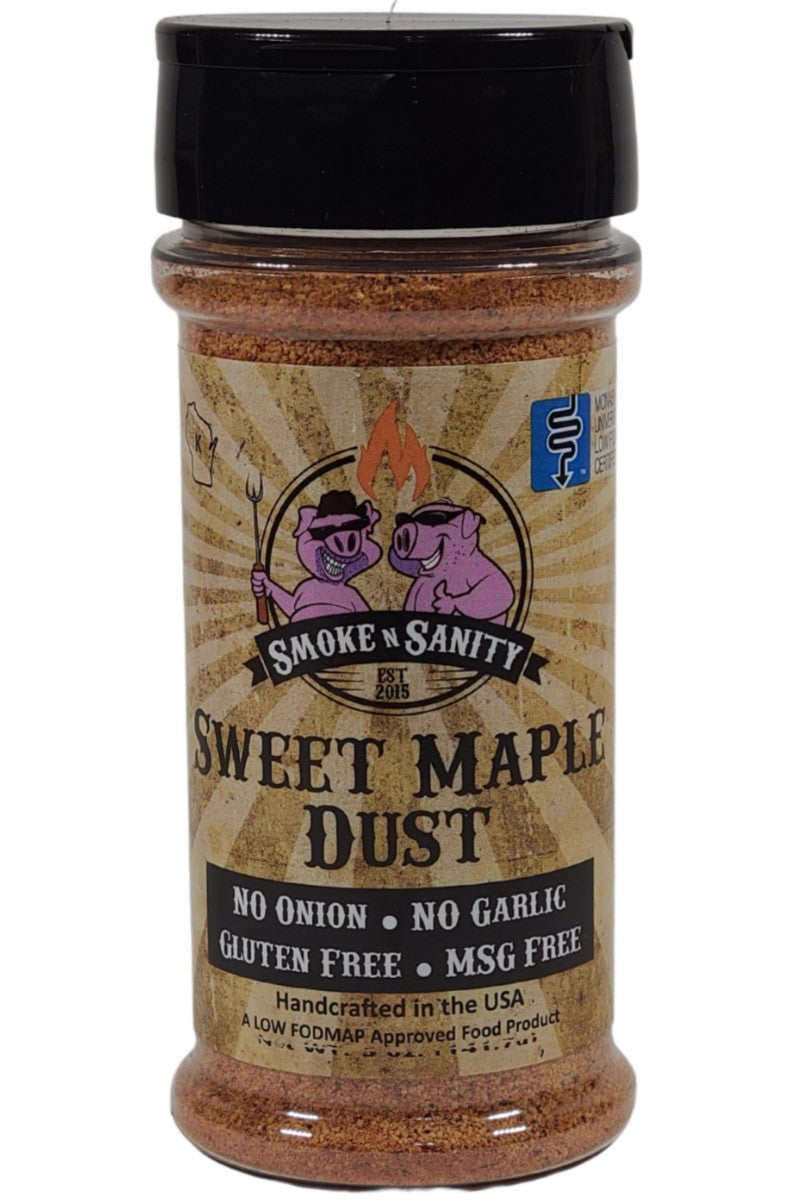SMOKE N SANITY Seasoning - Sweet Maple Dust (141.7g) – FODMarket Ltd